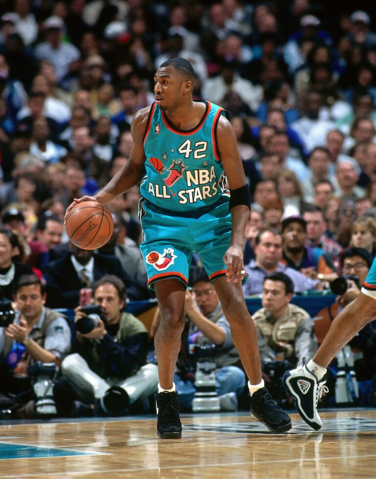 1996 NBA All-Star Game: Vin Baker Action Portrait | National Basketball ...
